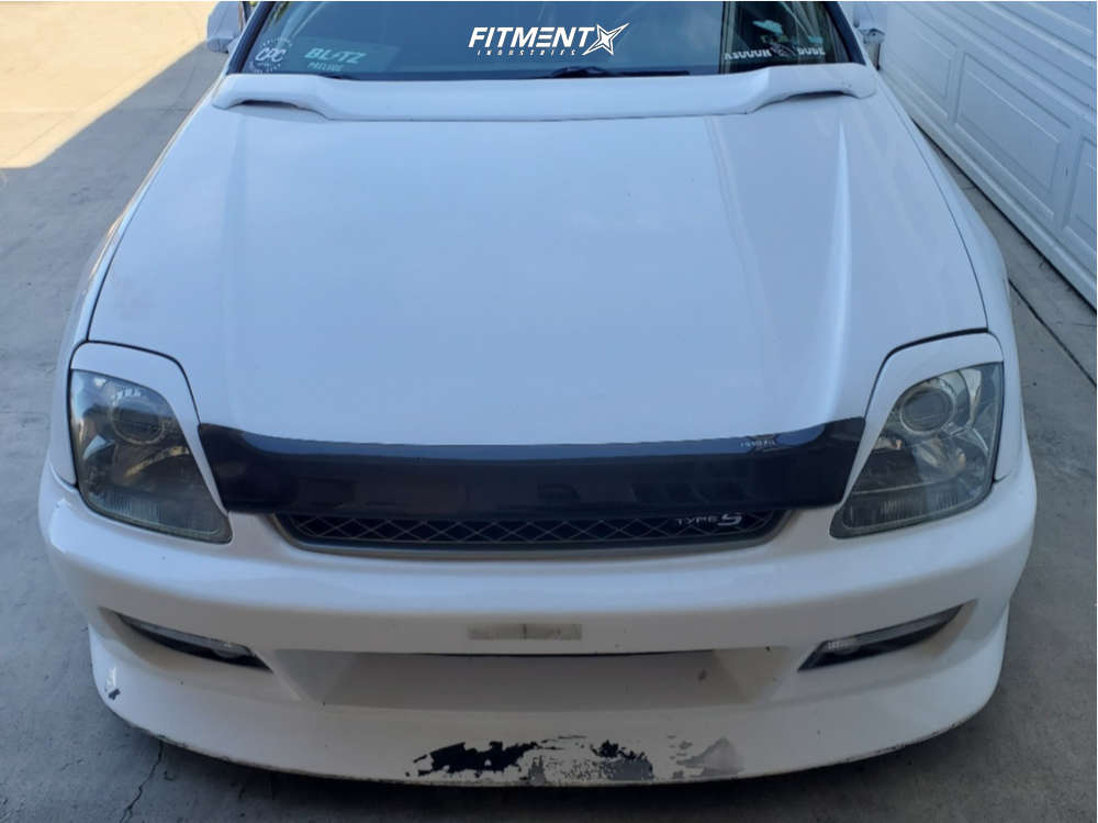 1998 Honda Prelude Base with 17x9 Blitz Type 01 and Bridgestone 205x40 ...