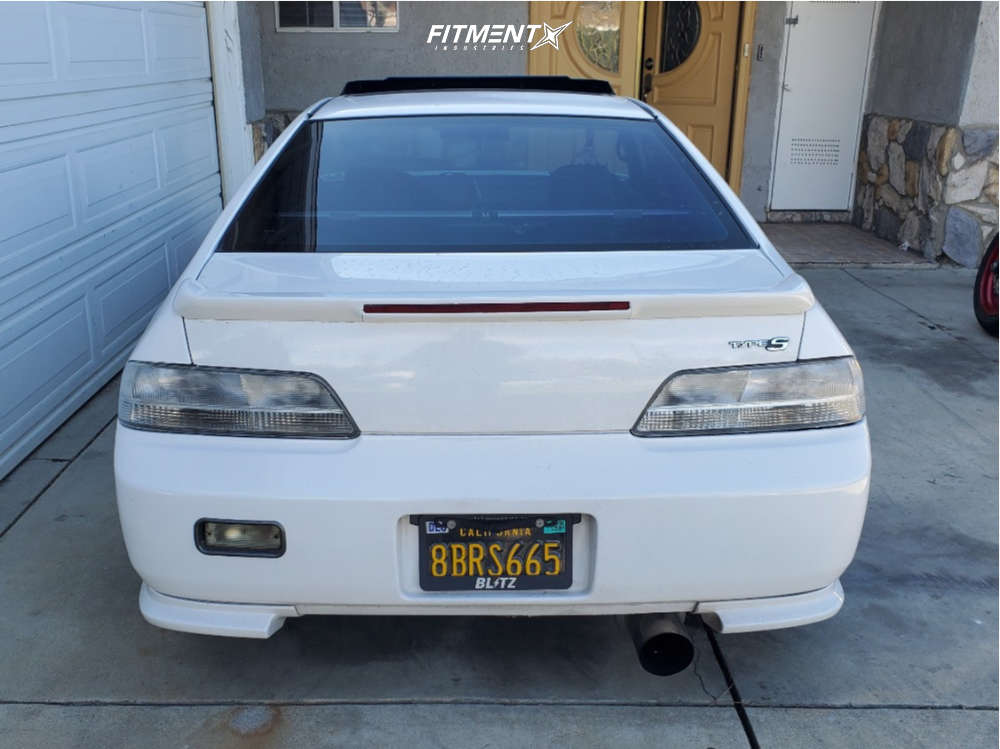 1998 Honda Prelude Base with 17x9 Blitz Type 01 and Bridgestone 205x40 ...