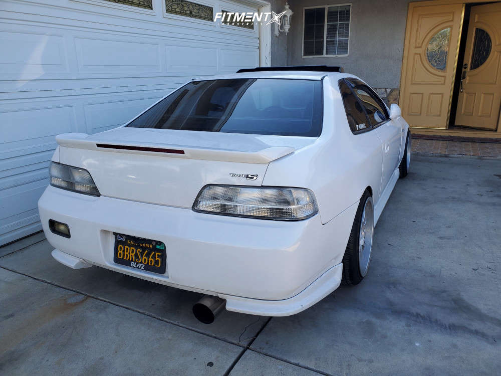 1998 Honda Prelude Base with 17x9 Blitz Type 01 and Bridgestone 205x40 ...