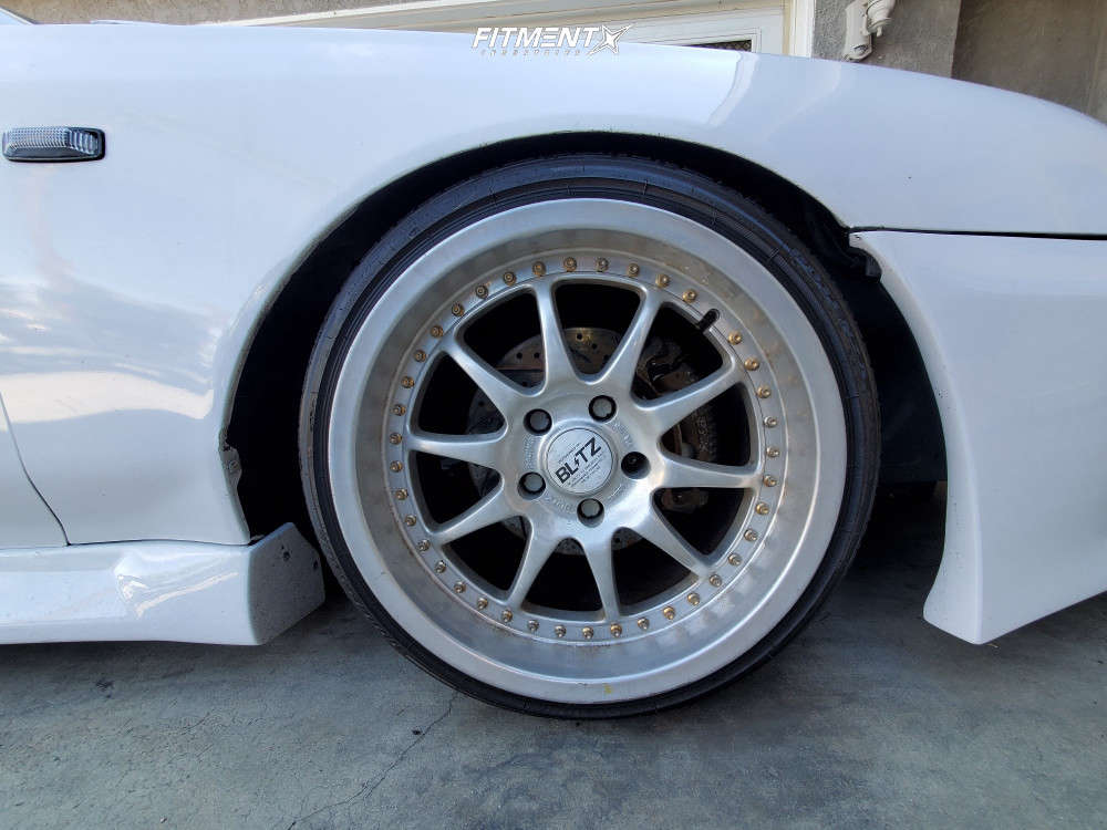 1998 Honda Prelude Base with 17x9 Blitz Type 01 and Bridgestone 205x40 ...