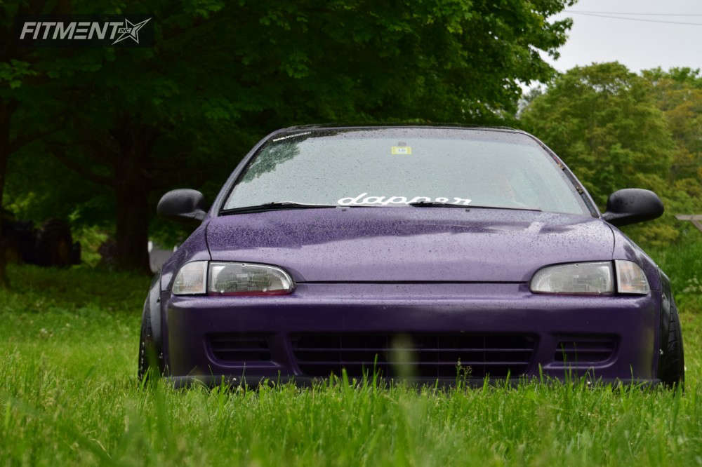 1994 Honda Civic DX with 15x8 Effect Other and Federal 145x55 on ...