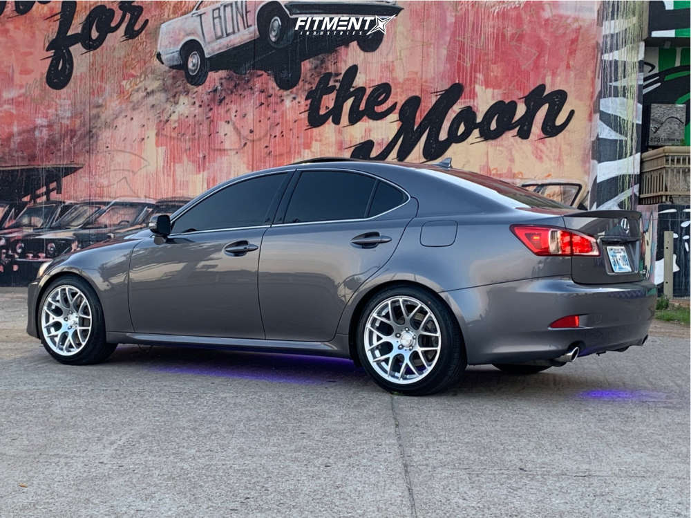 2012 Lexus IS350 Base with 18x9.5 Euro Tek Uo2 and Nexen 235x45 on ...