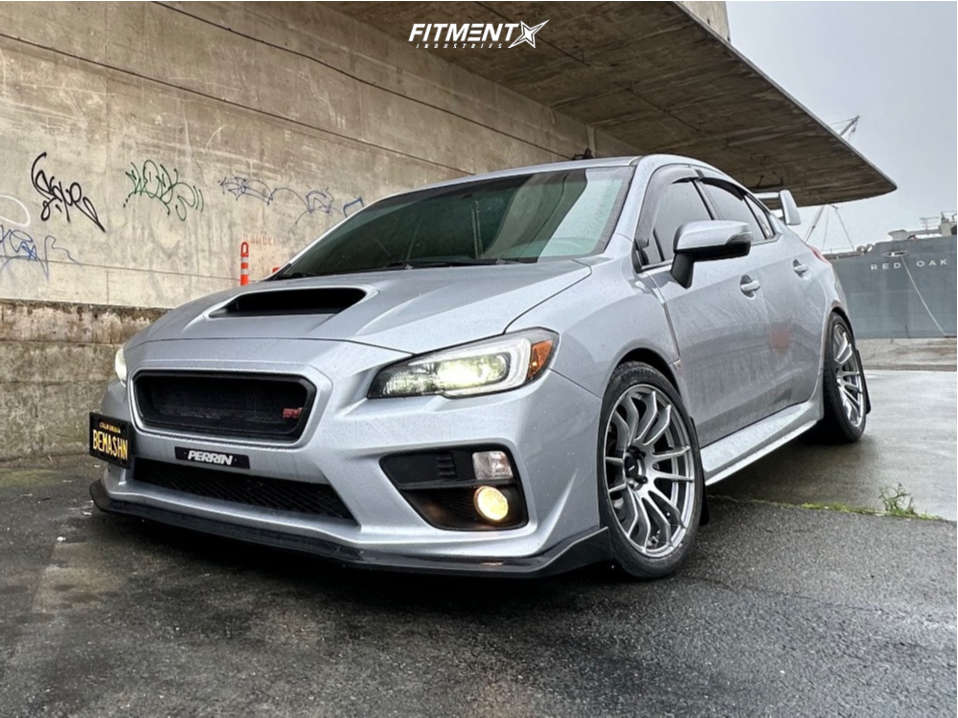 2017 Subaru WRX STI Limited with 18x8.5 AVID1 Av20 and Centennial ...