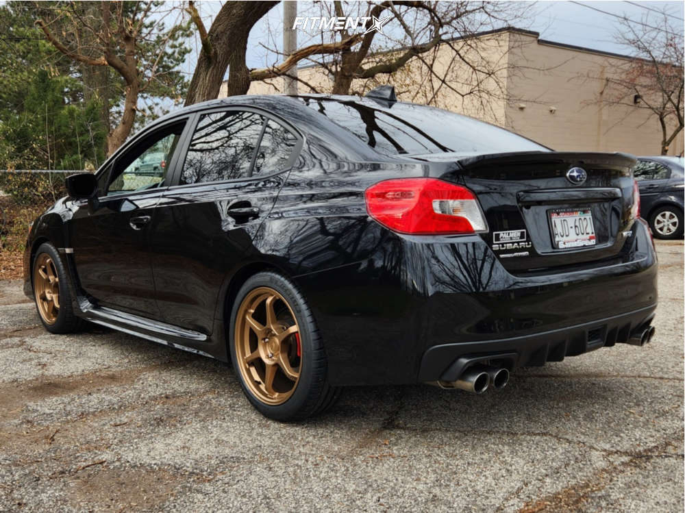 2018 Subaru WRX Premium with 18x8.5 Motegi Mr145 and Michelin 245x40 on ...