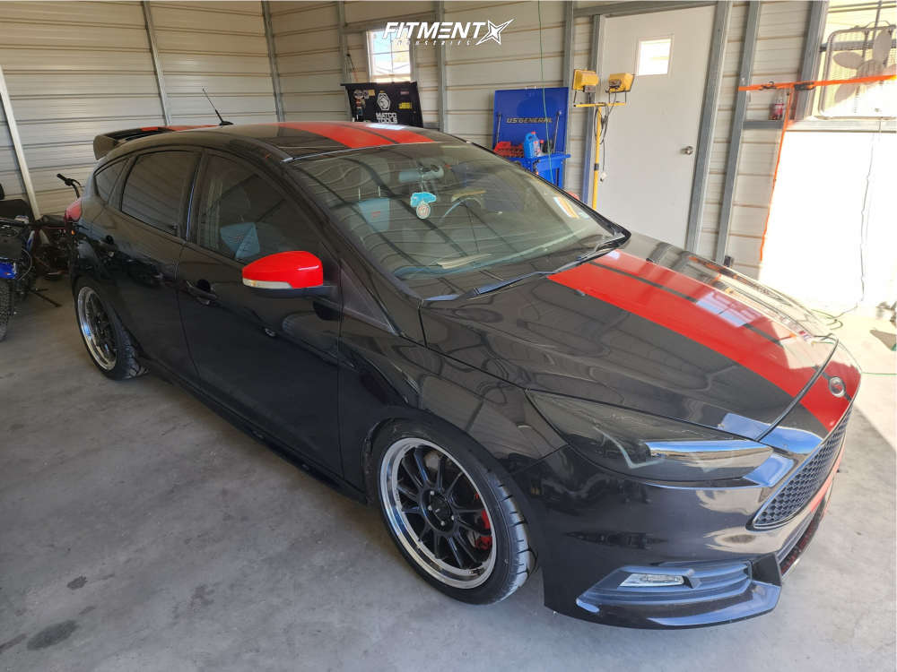 2016 Ford Focus ST with 18x8.5 Konig Hypergram and Kenda 235x40 on ...