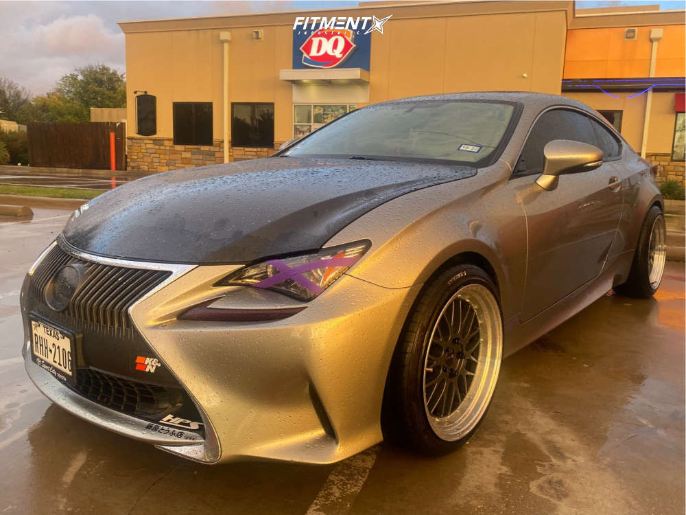2016 Lexus RC200t Base with 19x9.5 Vors Vr8 and Vercelli 235x40 on ...