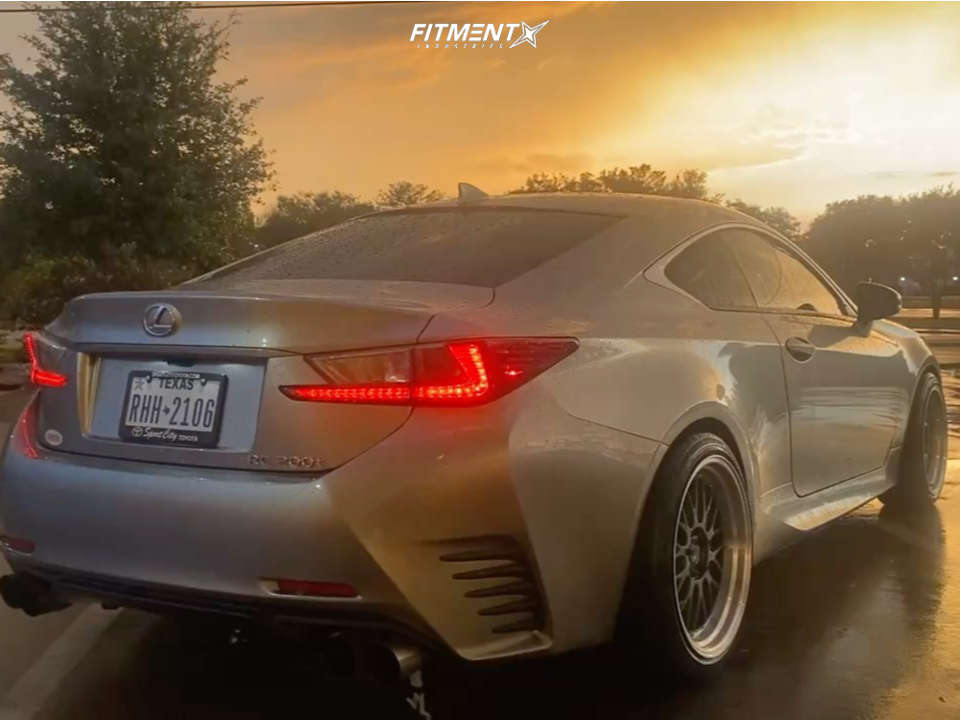 2016 Lexus RC200t Base with 19x9.5 Vors Vr8 and Vercelli 235x40 on ...