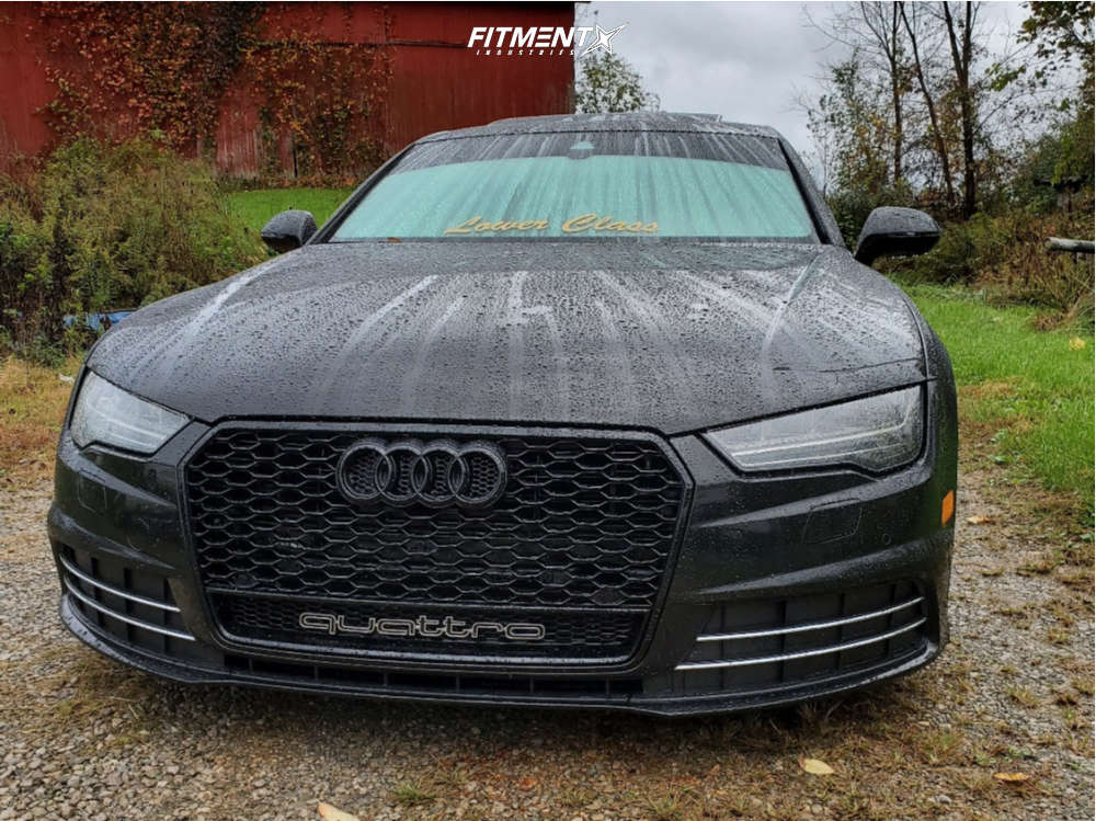 2016 Audi A7 Quattro Prestige with 19x10.5 WatercooledIND Jb1 and ...