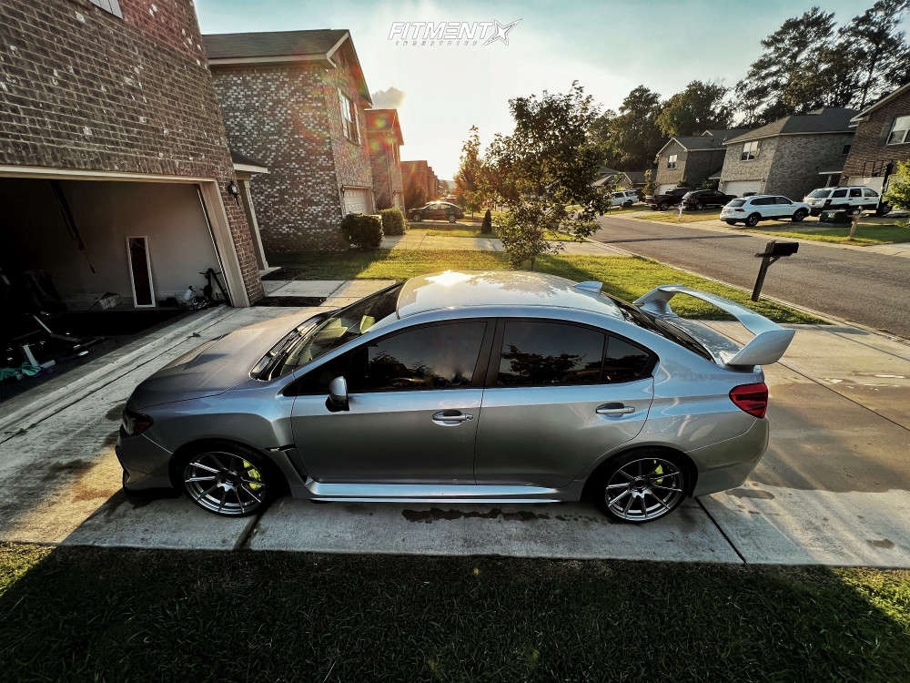 2019 Subaru WRX STI Base with 18x9.5 Enkei Ts10 and Michelin 255x35 on ...