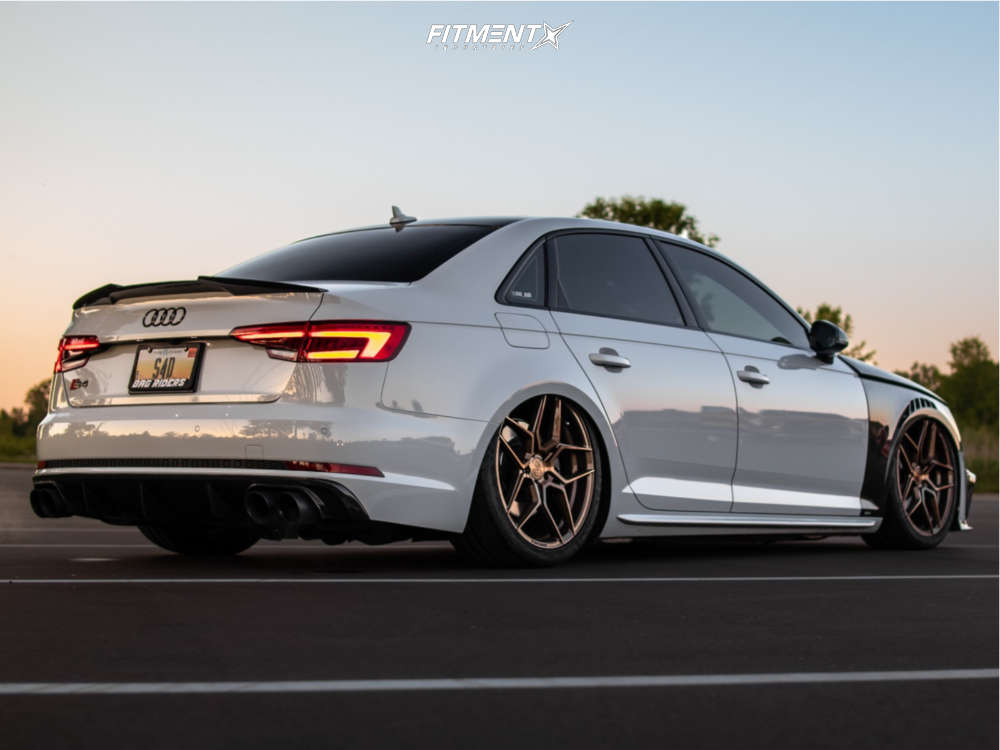 2018 Audi S4 Premium Plus with 20x9 Rohana Rfx11 and Michelin 265x35 on ...