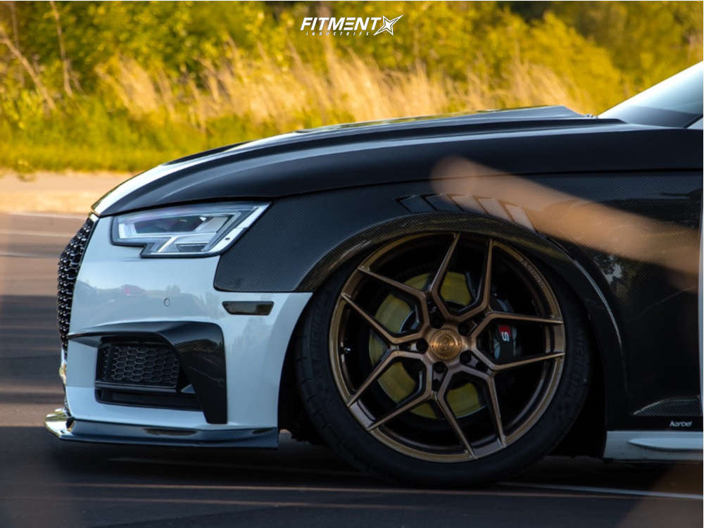 2018 Audi S4 Premium Plus with 20x9 Rohana Rfx11 and Michelin 265x35 on ...