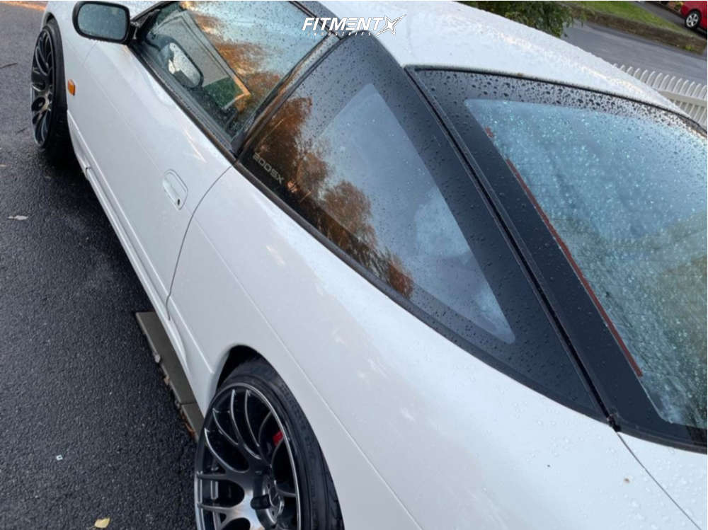 1991 Nissan 240SX Base with 18x9.5 Work Emotion M8r and Falken 215x40 ...