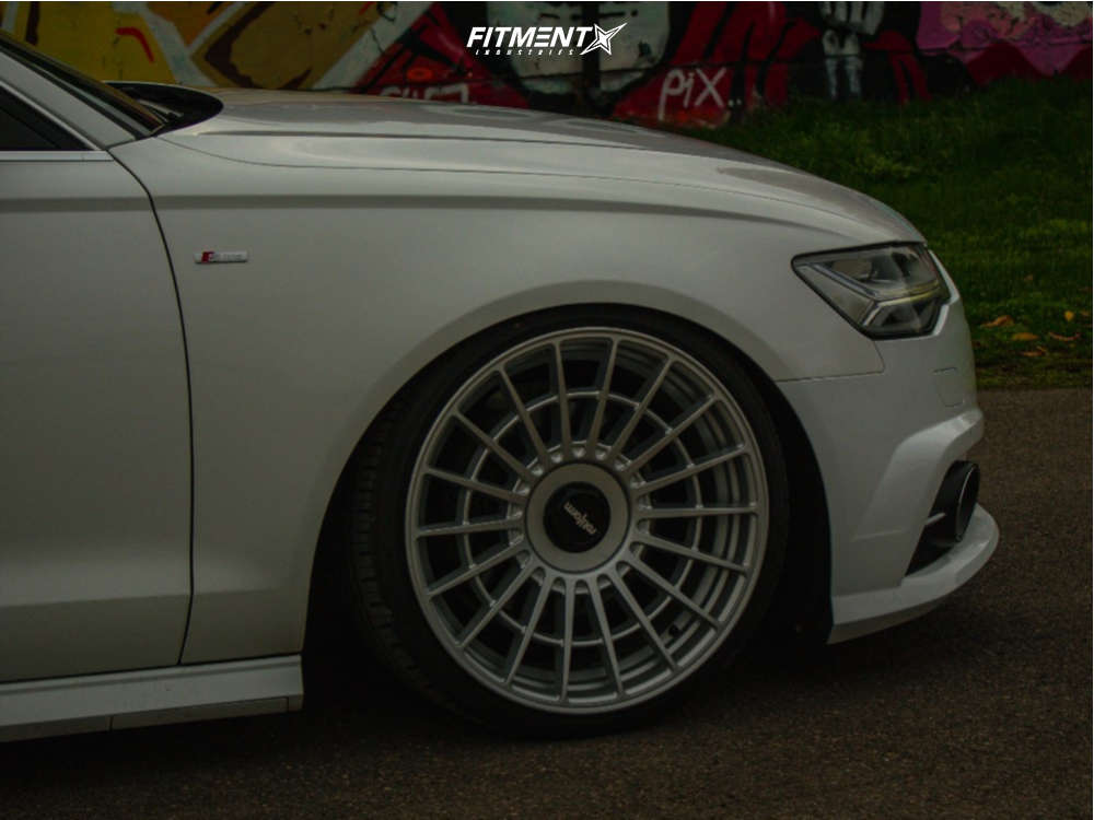 2016 Audi A6 Premium with 20x10 Rotiform Las-r and Triangle 245x30 on Coilovers | 2458527 ...