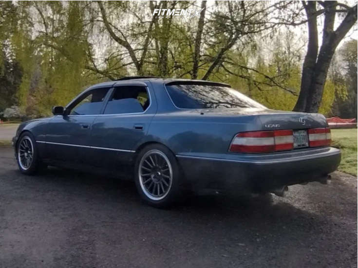 1991 Lexus LS400 Base with 18x9.5 Raceline Grip and Federal 245x45 on ...