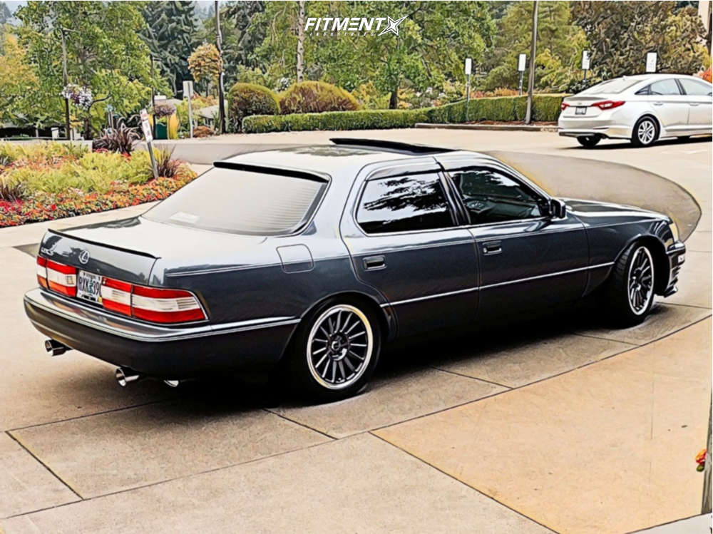 1991 Lexus LS400 Base with 18x9.5 Raceline Grip and Federal 245x45 on ...