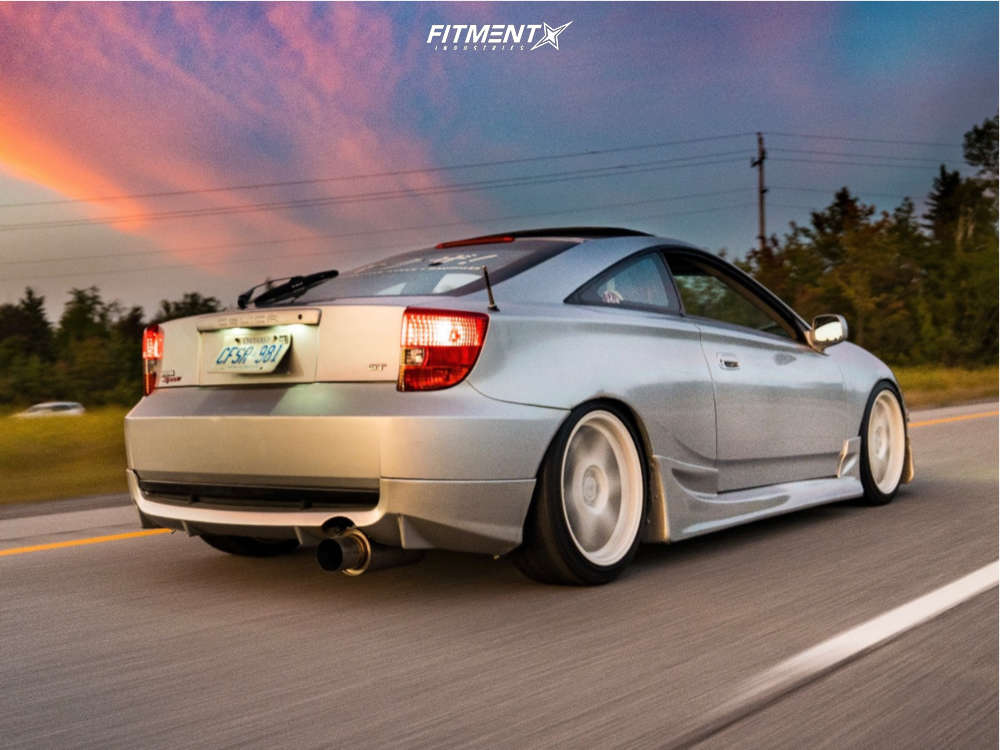 2003 Toyota Celica GT with 18x9.5 ESR Sr07 and Falken 215x40 on Coilovers | 2459175 | Fitment ...