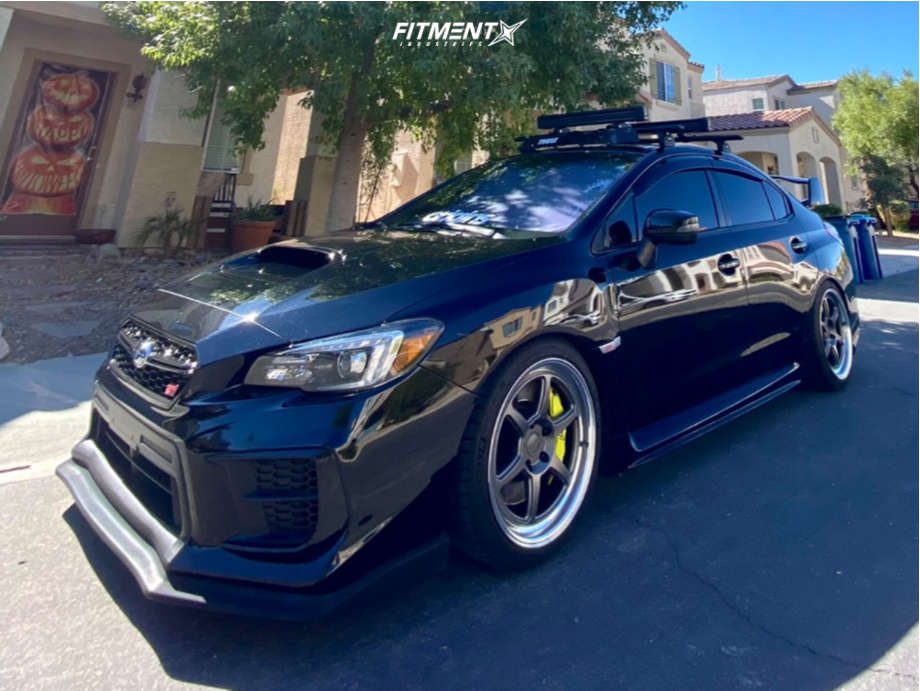 2020 Subaru WRX STI Base with 18x9.5 Kansei Roku and Michelin 255x35 on ...