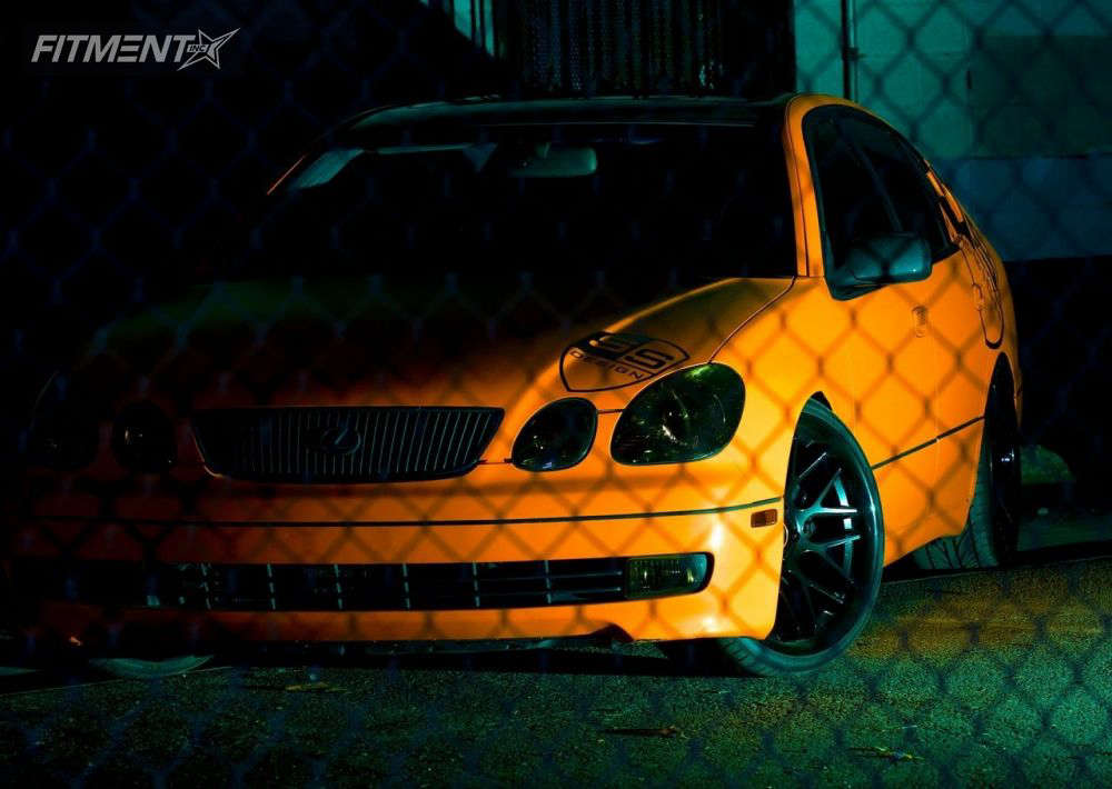 2000 Lexus GS300 4dr Sedan with 20x10 MRR Eurotek and Hankook 255x30 on ...