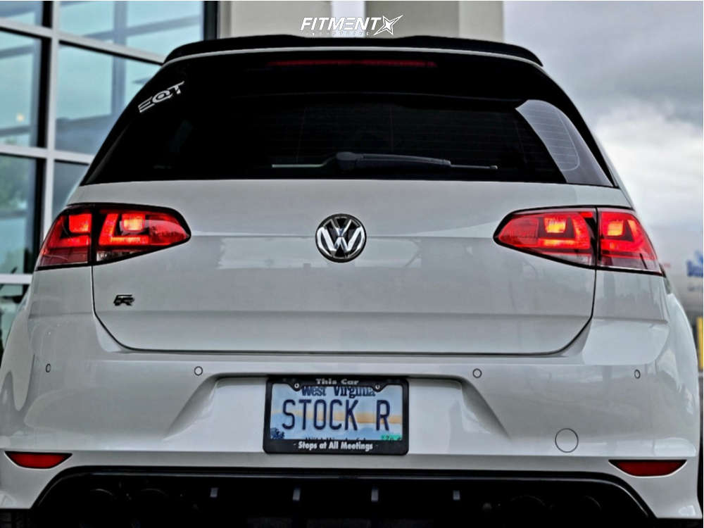 2016 Volkswagen Golf R Base with 19x8.5 Rotiform Flg and Continental ...