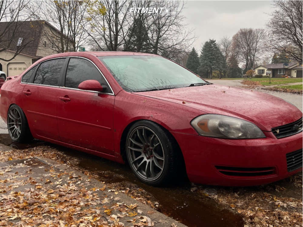 2008 Chevrolet Impala LT with 18x8.5 AVID1 Av20 and Sumitomo 235x40 on Coilovers 2460468 Fitment Industries
