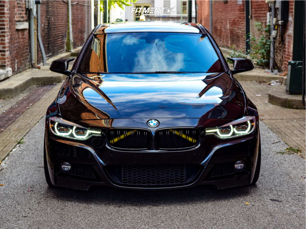 2016 BMW 340i Base with 18x8.5 Konig Ampliform and Continental 245x40 ...