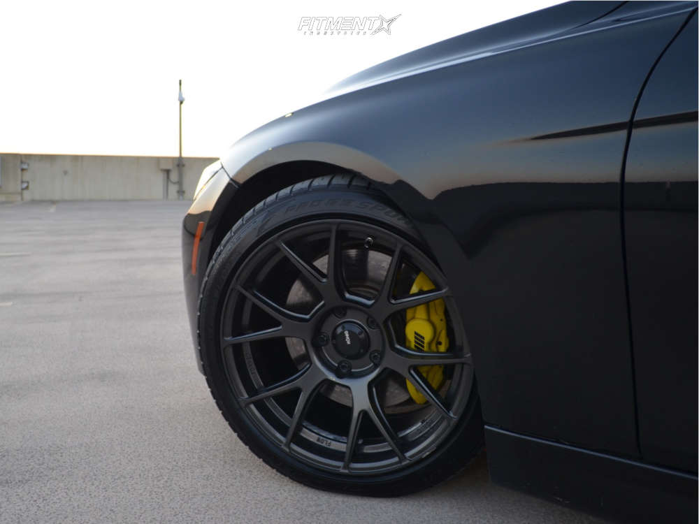 2016 BMW 340i Base with 18x8.5 Konig Ampliform and Continental 245x40 ...