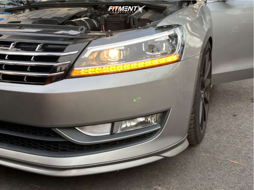 2014 Volkswagen Passat TDI SEL Premium with 19x8.5 Niche Essen and ...