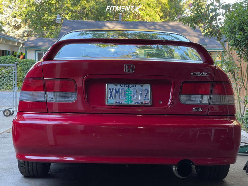 1999 Honda Civic EX with 15x8 Konig Dekagram and Continental 205x50 on ...