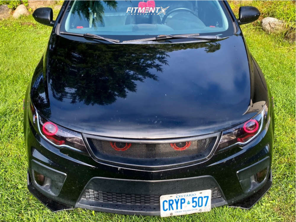 2010 Kia Forte Koup SX with 18x8.5 XXR 521 and Zeta 225x40 on Coilovers ...