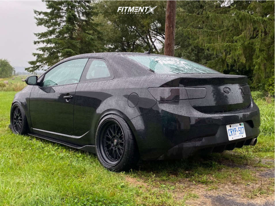 2010 Kia Forte Koup SX with 18x8.5 XXR 521 and Zeta 225x40 on Coilovers ...