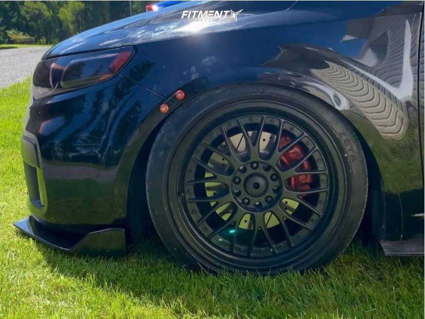2010 Kia Forte Koup SX with 18x8.5 XXR 521 and Zeta 225x40 on Coilovers ...