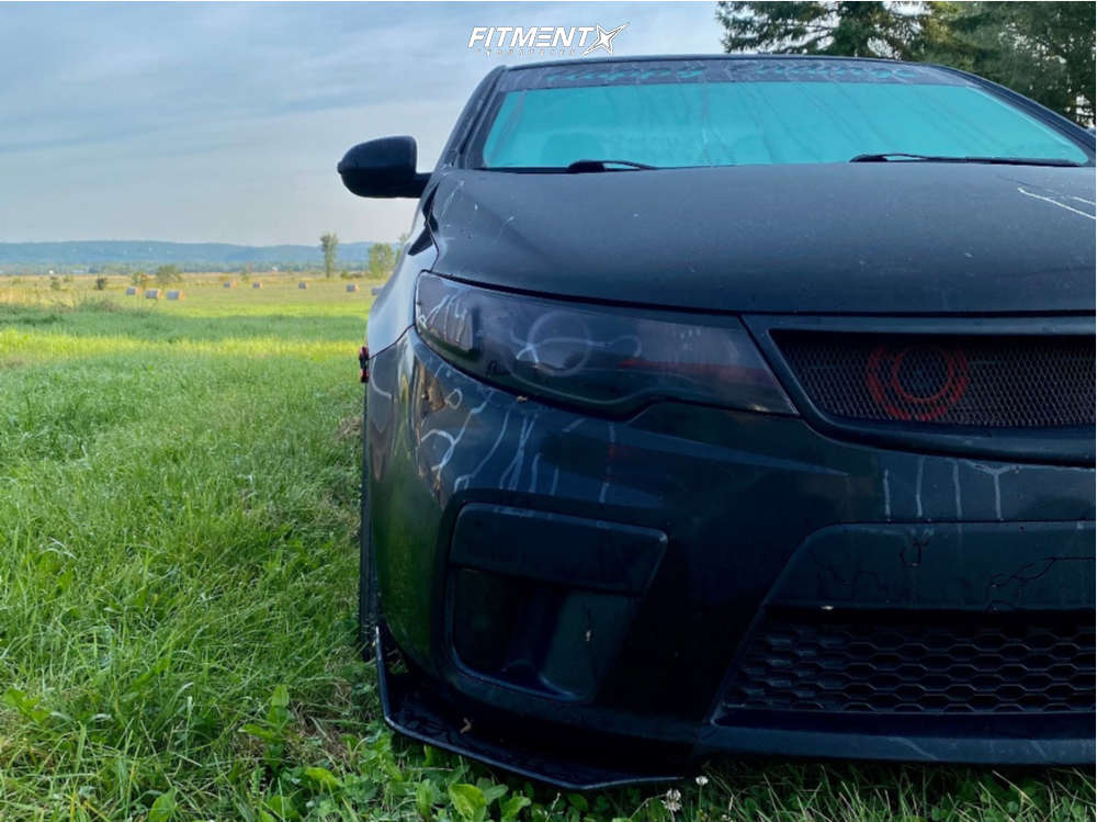 2010 Kia Forte Koup SX with 18x8.5 XXR 521 and Zeta 225x40 on Coilovers ...