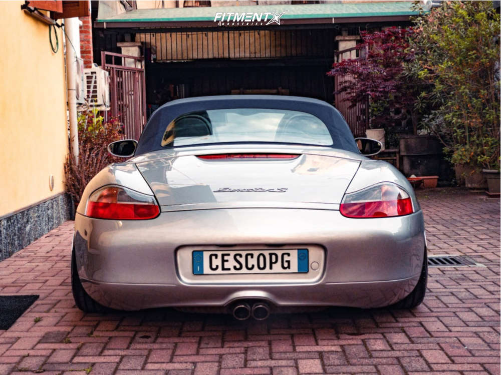 2000 Porsche Boxster Roadster S with 18x10 OZ Racing Futura and Toyo ...