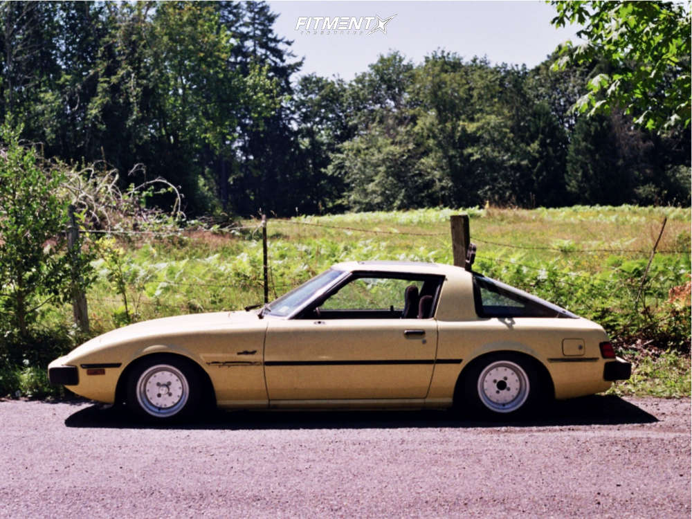 1980 Mazda RX-7 GS with 13x8 SSR Mk1 and Federal 155x55 on Lowering ...