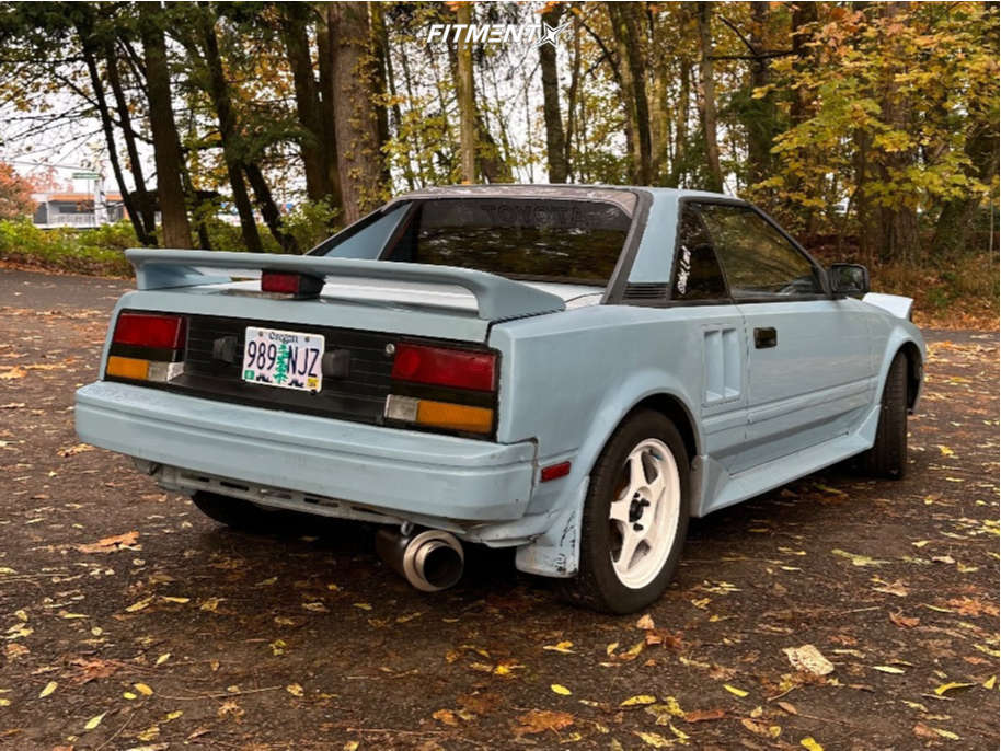 1986 Toyota MR2 GT with 15x6.5 AVID1 Av8 and Continental 205x50 on ...