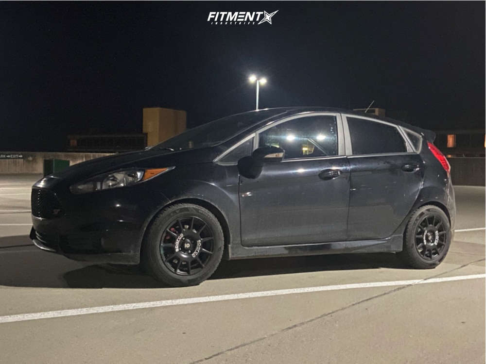 2016 Ford Fiesta ST with 15x7 Sparco Terra and Kelly 195x60 on Stock ...