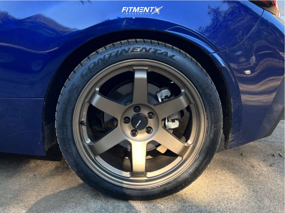 2022 Toyota GR86 Premium with 18x8.5 AVID1 Av6 and Continental 255x35 on Stock Suspension ...