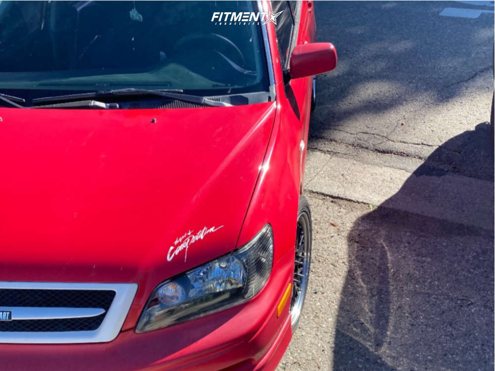 2003 Mitsubishi Lancer OZ Rally with 17x7 XXR 521 and Toyo Tires 215x45 ...