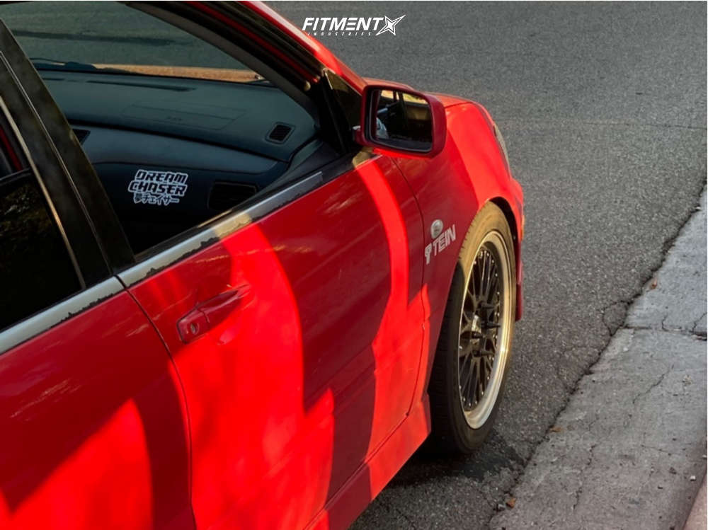 2003 Mitsubishi Lancer OZ Rally with 17x7 XXR 521 and Toyo Tires 215x45 ...