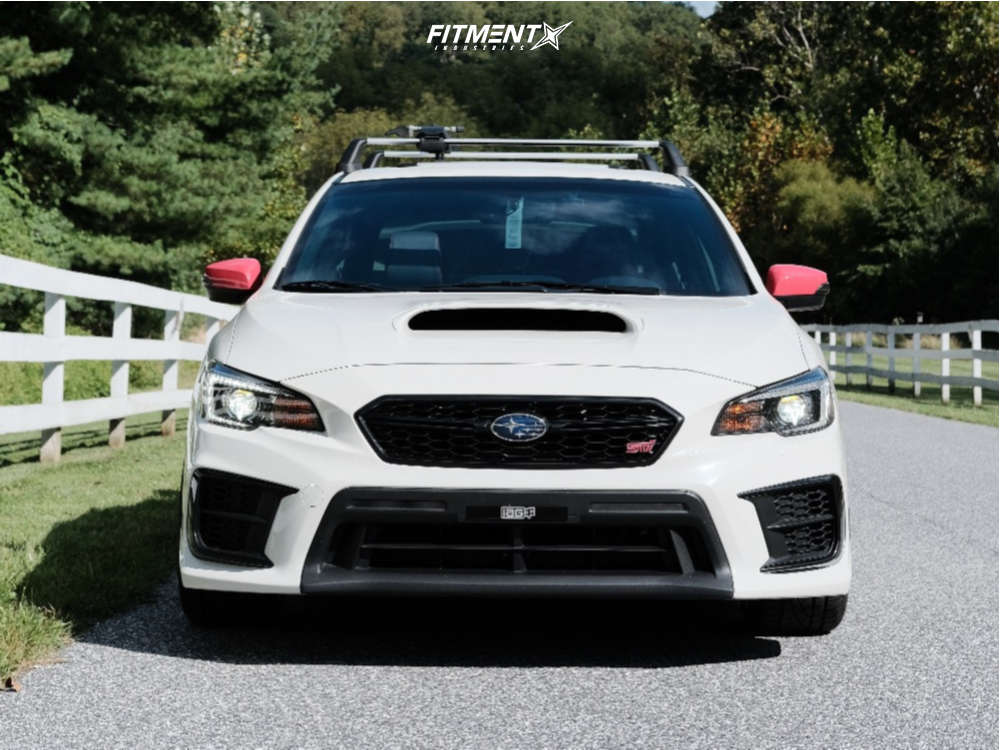 2020 Subaru WRX STI Limited with 18x9.5 Advan Racing Rg-4 and ...