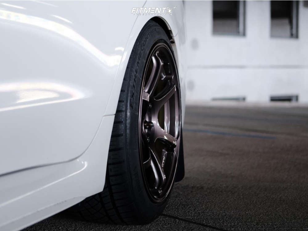 2020 Subaru WRX STI Limited with 18x9.5 Advan Racing Rg-4 and ...