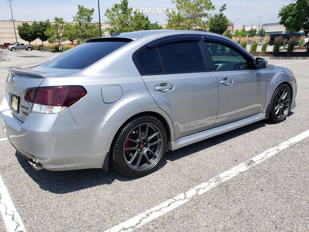 2011 Subaru Legacy 3.6R Limited with 18x9 Drag Dr31 and Vredestein ...