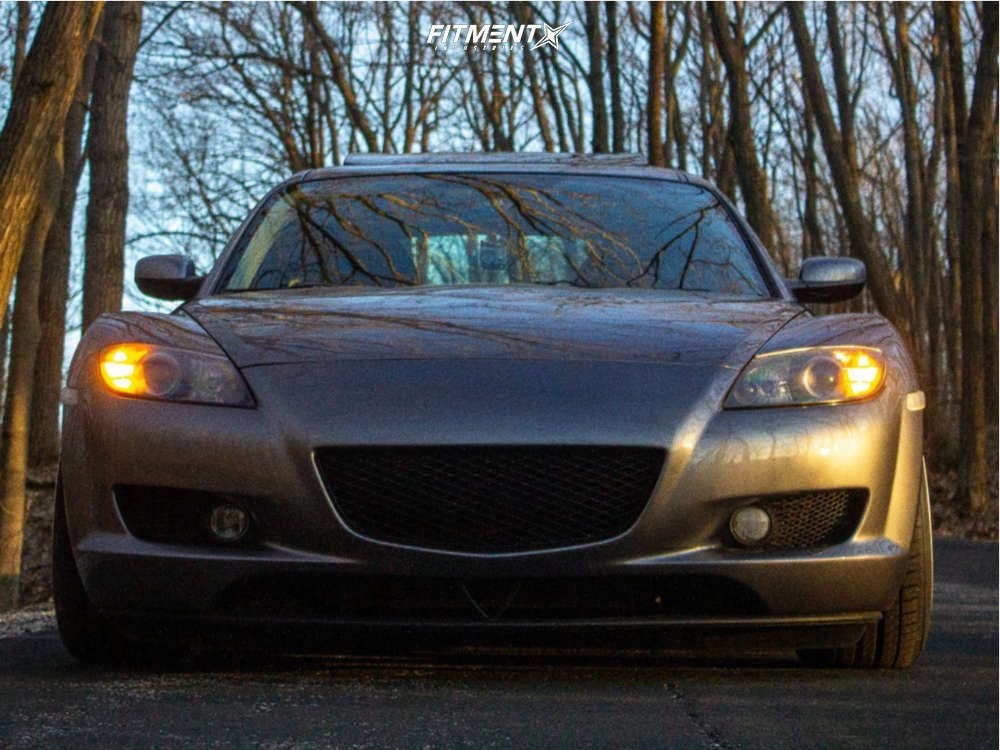 2005 Mazda RX-8 Base with 18x9.5 Enkei Kojin and Falken 235x40 on ...