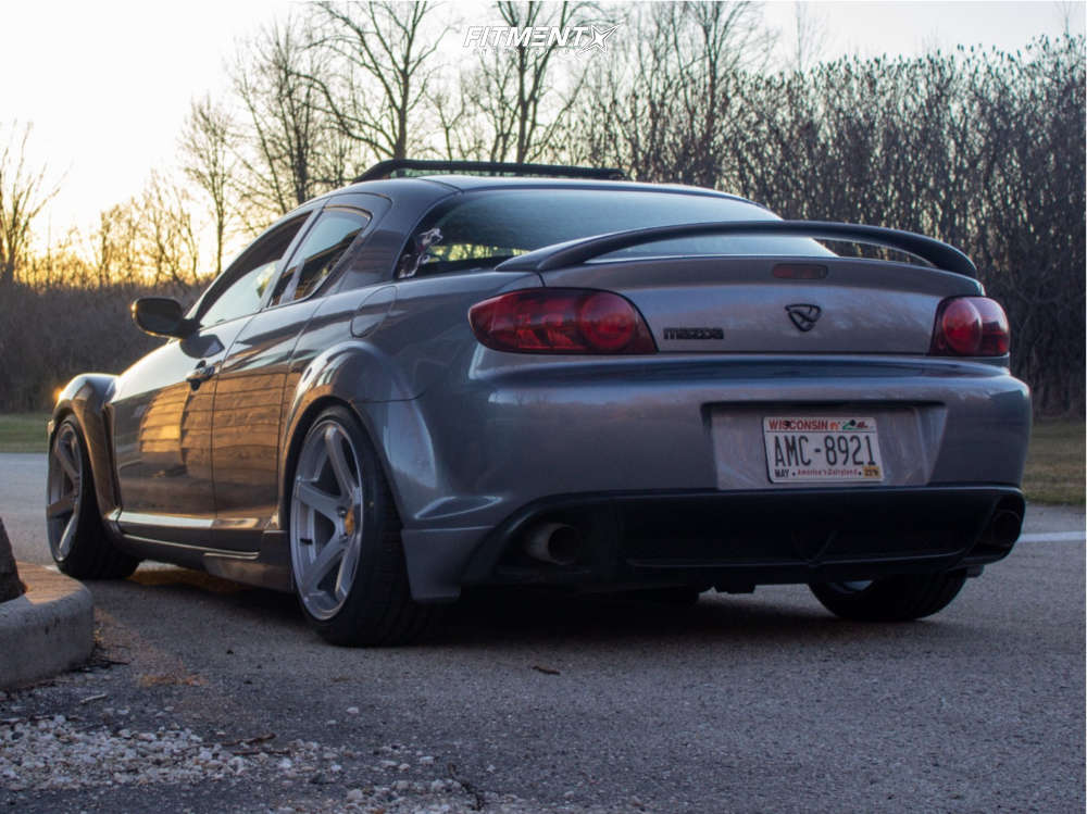 2005 Mazda RX-8 Base with 18x9.5 Enkei Kojin and Falken 235x40 on ...