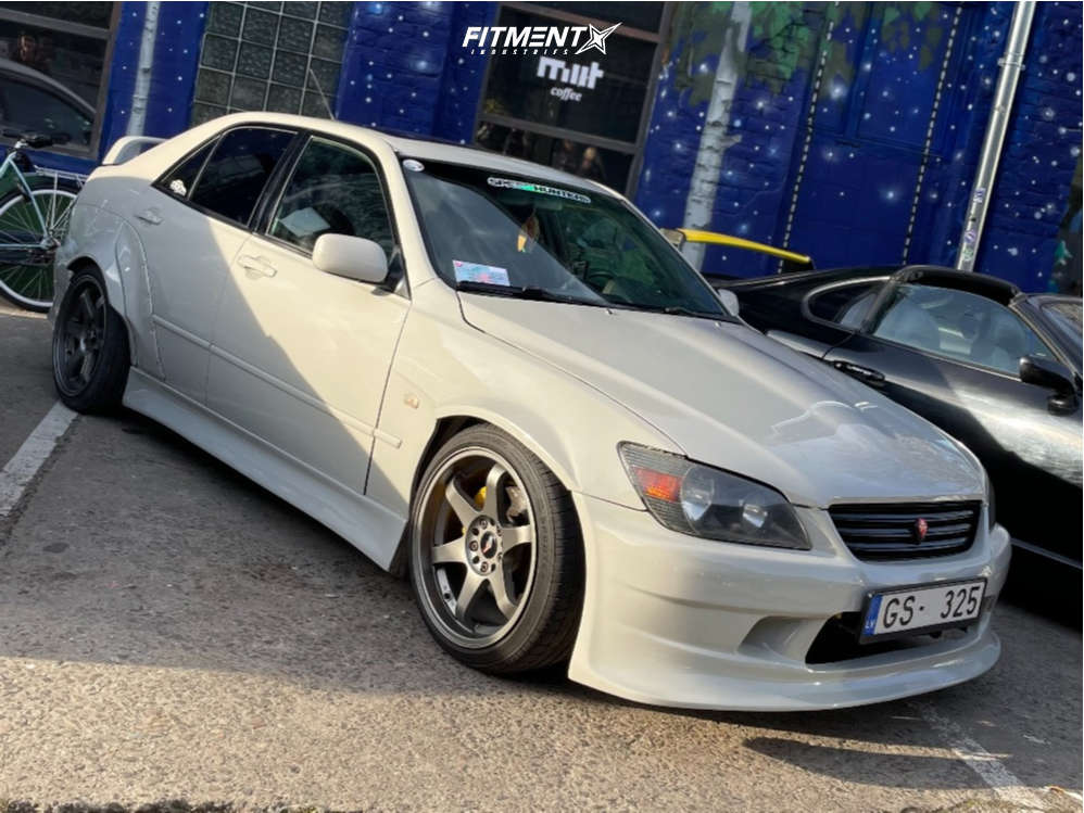 2001 Lexus IS300 Base with 18x9.5 Japan Racing JR3 and Yokohama 225x40 ...