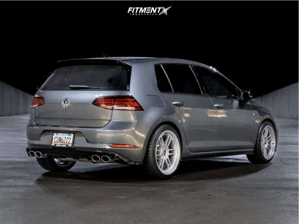 2019 Volkswagen Golf R Base with 18x9 Enkei Rpf1 and Michelin 235x40 on ...