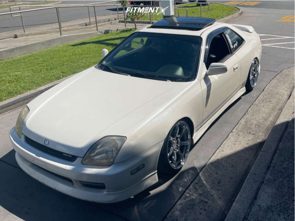 2000 Honda Prelude Type SH with 17x9 Anovia Kano and Lexani 205x40 on ...