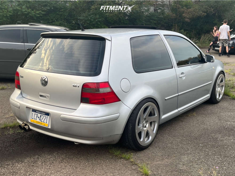 2002 Volkswagen Golf GTI 1.8T with 18x8.5 3SDM 0.06 and Vercelli 225x40 on Coilovers | 2471092 ...