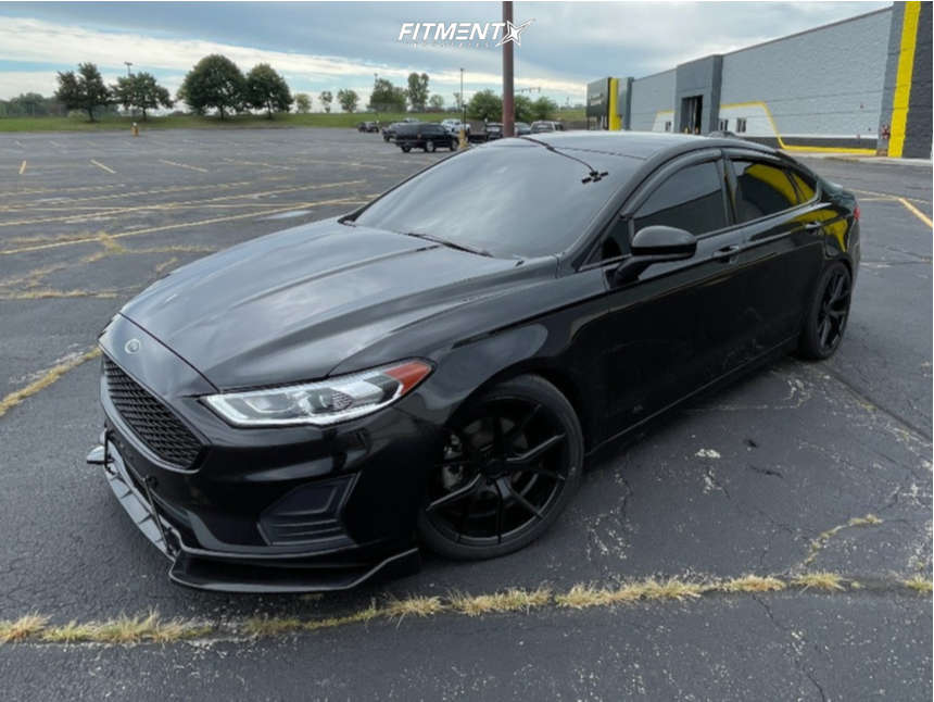 2019 Ford Fusion SE with 19x8.5 Verde Axis and Kenda 235x40 on ...