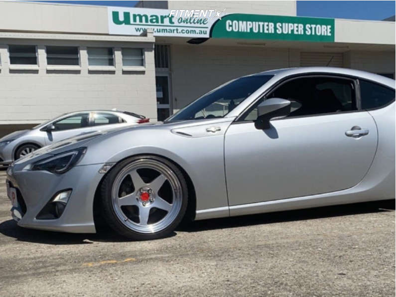 2016 Toyota 86 Base with 18x9 Kansei Knp and Federal 225x35 on ...